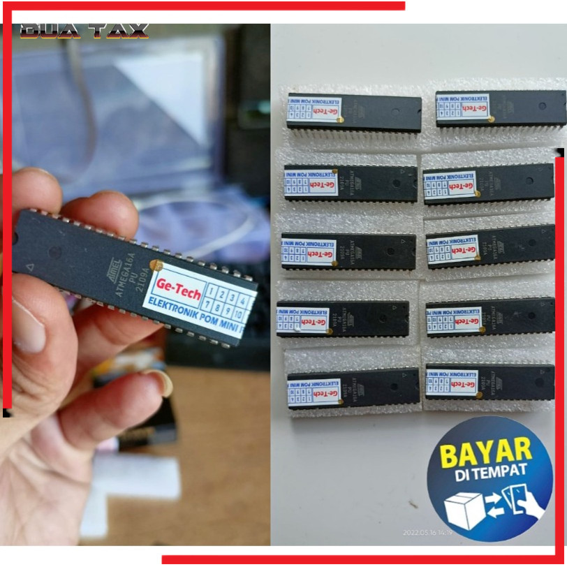 Jual IC Program Pom Mini Atmega 16A Isi Program Pertamini Versi Menu ...