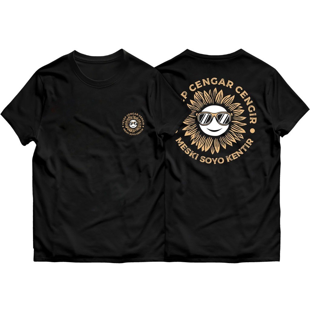 Jual MECO // T-shirt Kaos Kata-Kata CENGAR CENGIR Premium Kaos Dewasa ...