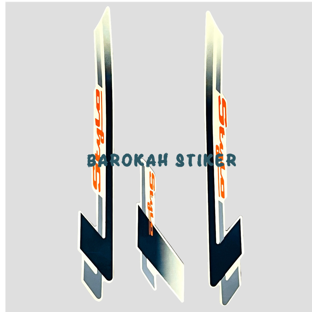 Jual Striping stiker polet list motor honda stylo 160 2024 cream stiker ...