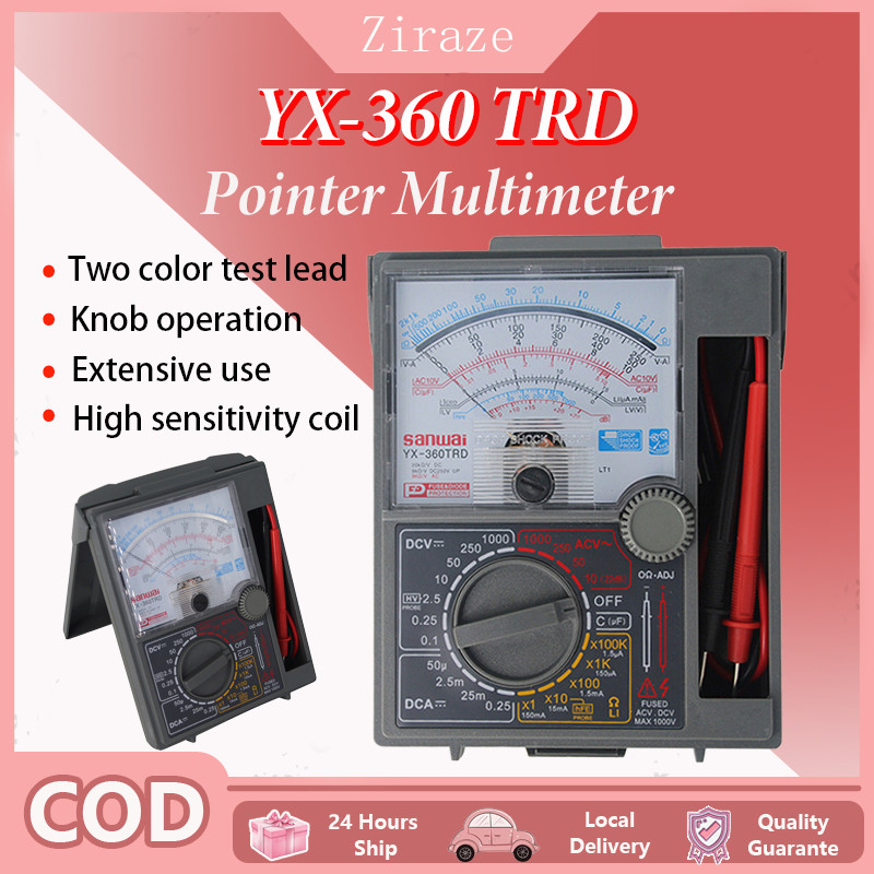 Jual YX-360TRD Multifunktions-Zeigermultimeter / Hochempfindliches Mechanisches Und ...