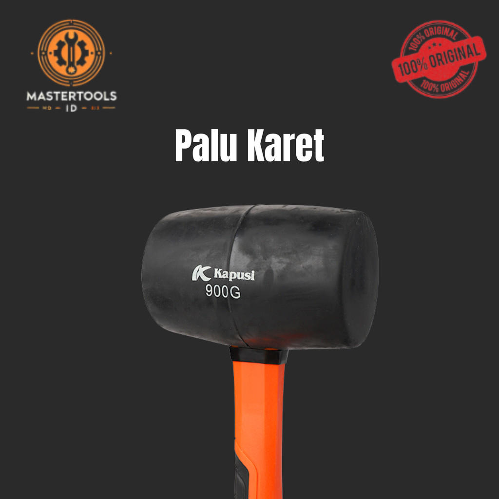 Jual Kapusi Palu Karet/Palu Ubin/Palu Keramik 3 Varian Ukuran 450g 680g ...