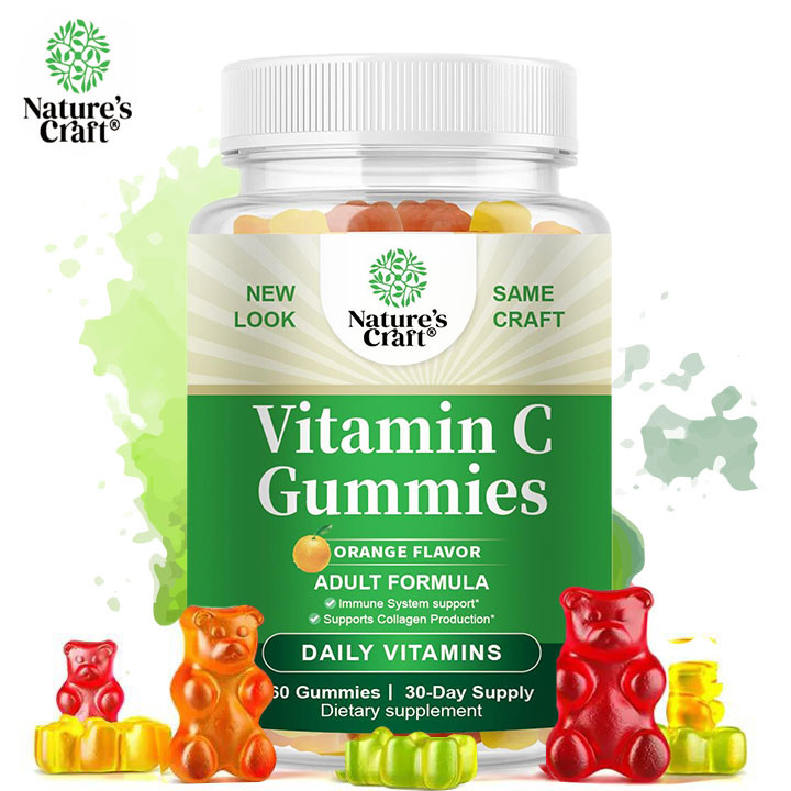Jual Vitamin C Gummies Improves Immunity For Adults And Kids Support ...