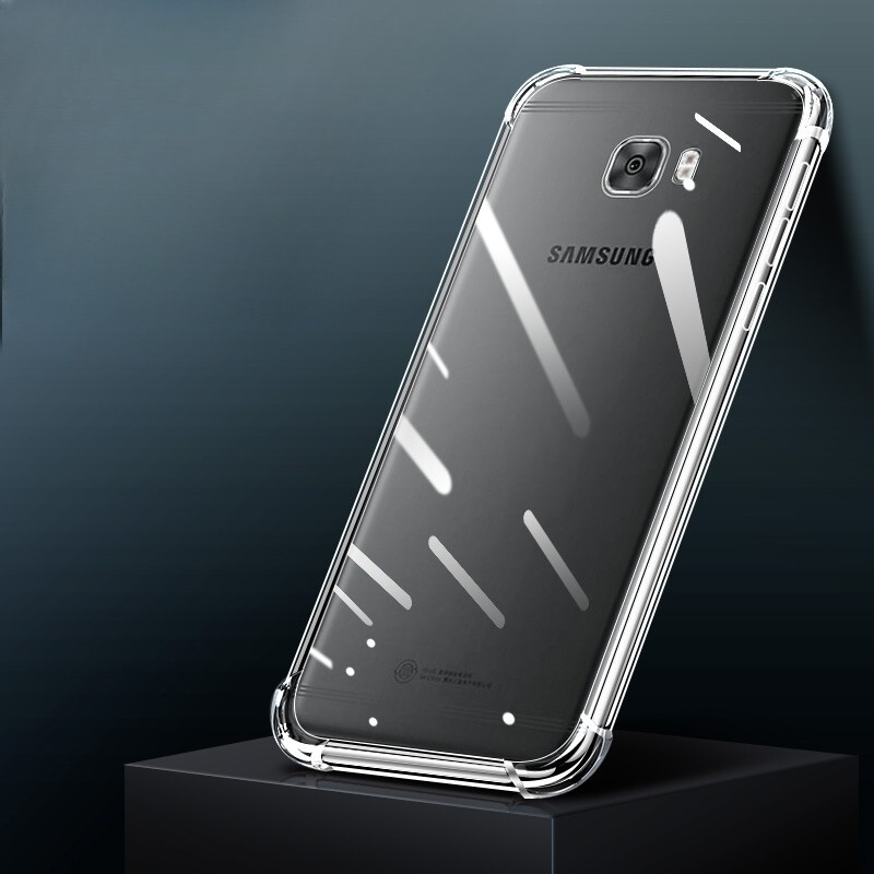 Jual CASE SAMSUNG C7 / C7 PRO SILICONE SOFT ANTICRACK CLEAR HD ANTI ...