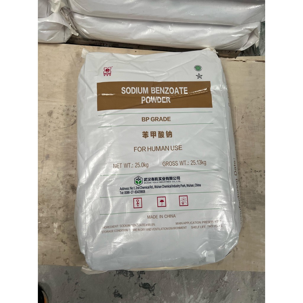 Jual Sodium Benzoat Natrium Benzoat Benzoate Pengawet Makanan - 1 KG ...