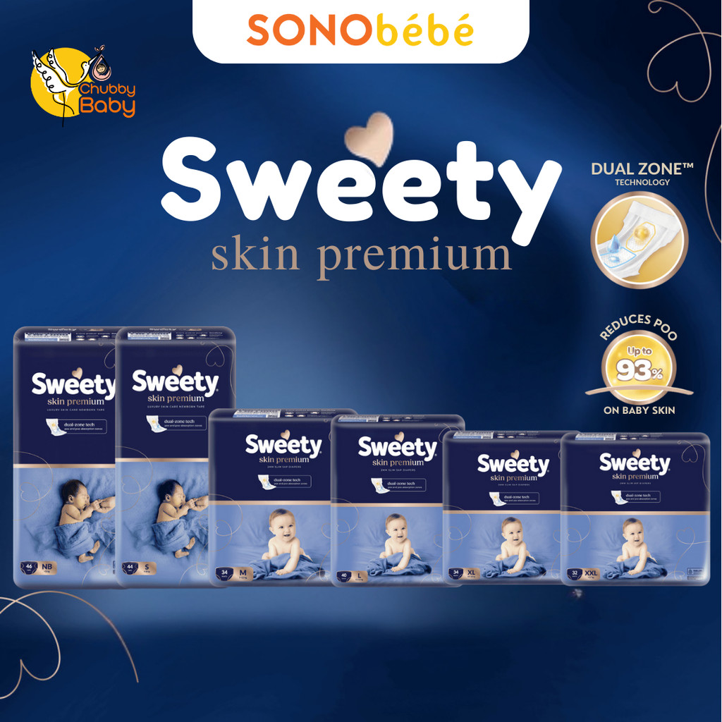 Jual Sweety Skin Premium Diapers | Popok Sekali Pakai | Shopee Indonesia