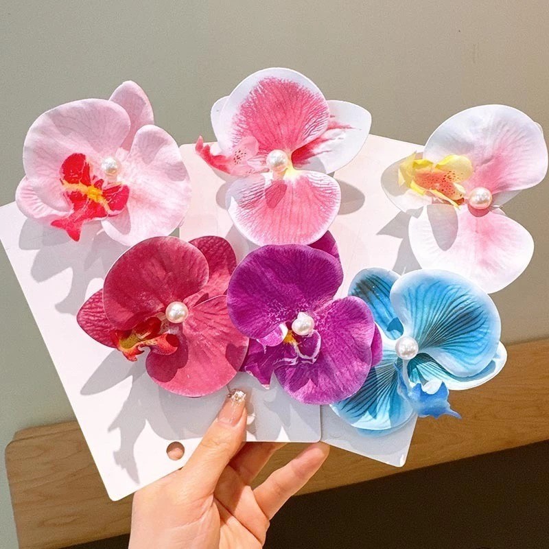 Jual JEPIT BUNGA ANGGREK / JEDAI ANGGERK VIRAL / HAIRCLIP KOREAN STYLE ...