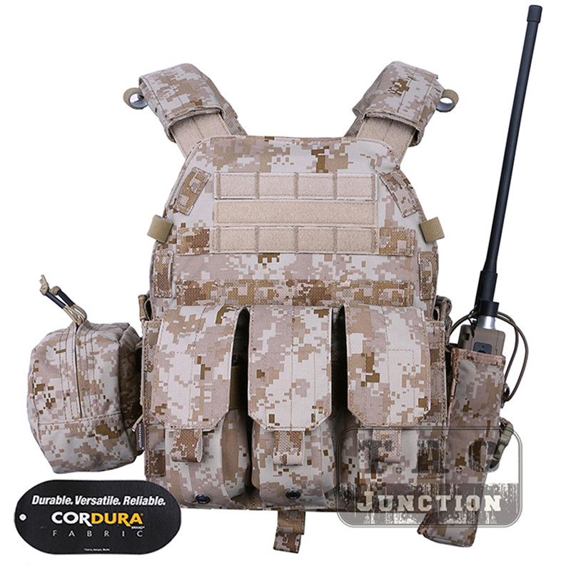 Jual Tactical Modular MOLLE LBT-6094A Plate Carrier Combat Vest w ...