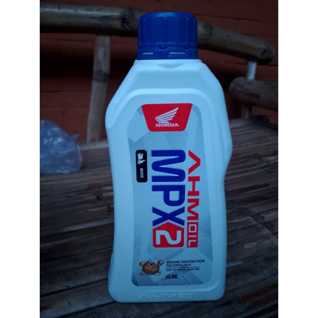 Jual OLI MPX 2 AHM MATIC 0.8L 800ML SAE 10W-30 API SL | Shopee Indonesia