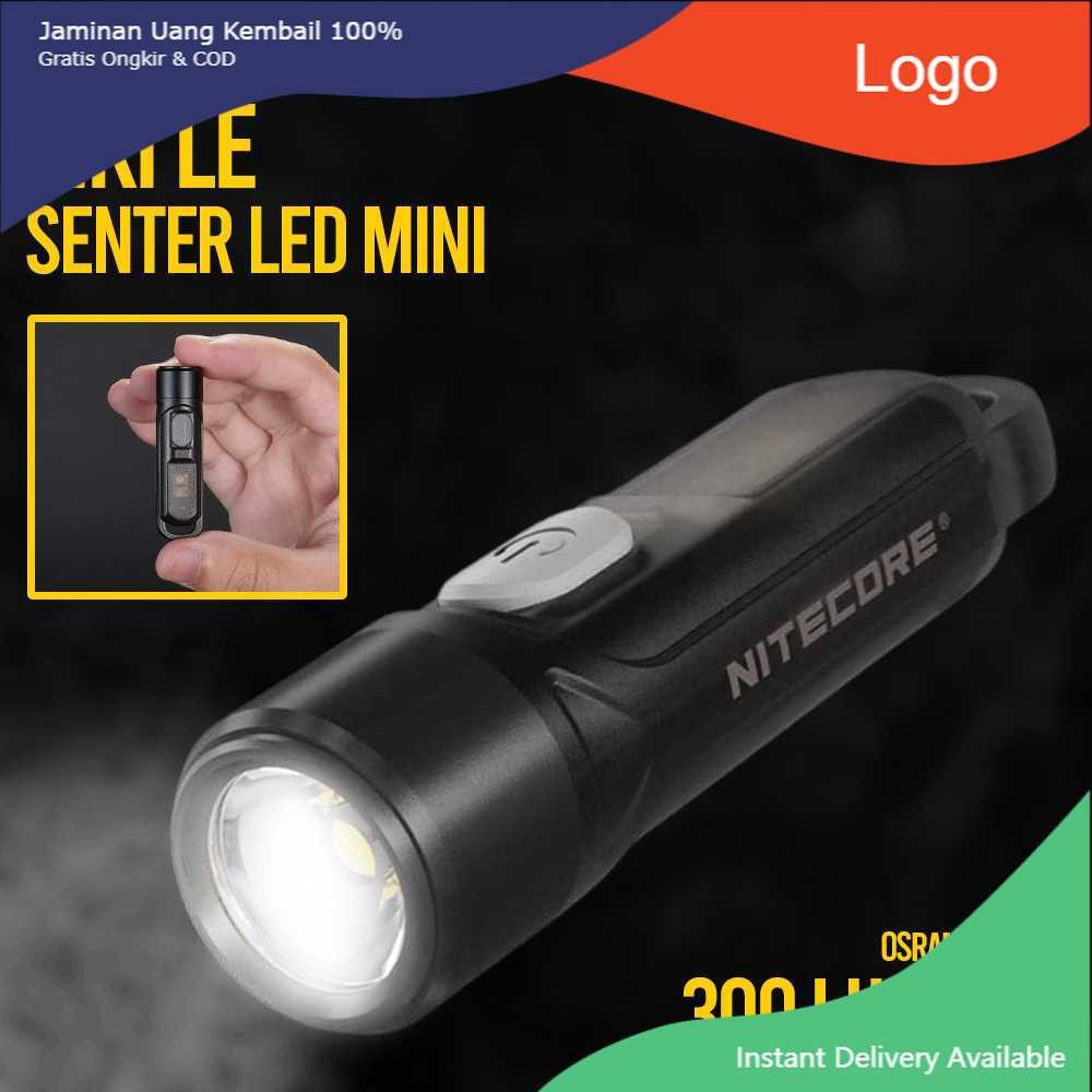 Jual NITECORE TIKI LE Mini Senter LED OSRAM P8 300 Lumens - IP66 ...