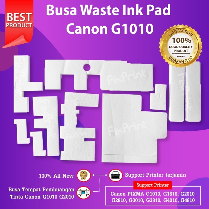 Jual FixPrint Ink Pad G1010 G2010 G3010 G4010 Busa InkPad Pembuangan G2000 | Shopee Indonesia