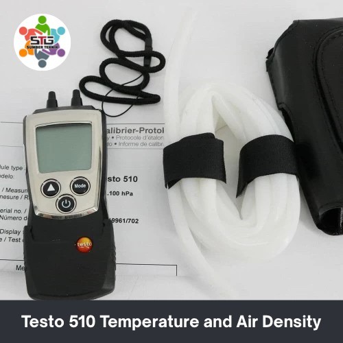 Jual Testo 510 Temperature and Air Density Compensated Difference ...