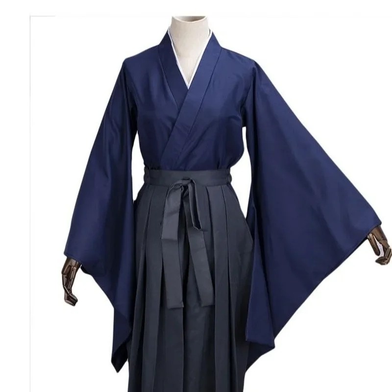 Jual Japanese Kimono Men and Women Kendo Uniform Hakama Aikido Uniforme ...