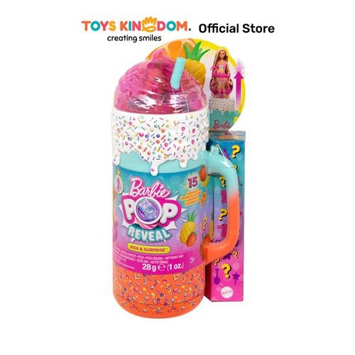 Jual Toys Kingdom Barbie Set Boneka Pop Up Reveal Rise & Surprise Hrk57 ...