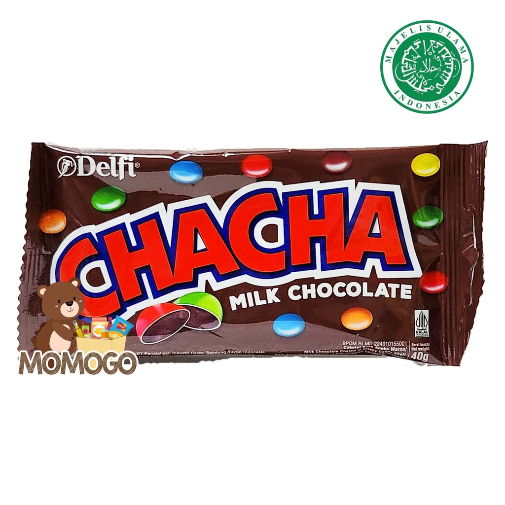 Jual DELFI CHACHA MILK CHOCOLATE 40GR | Shopee Indonesia