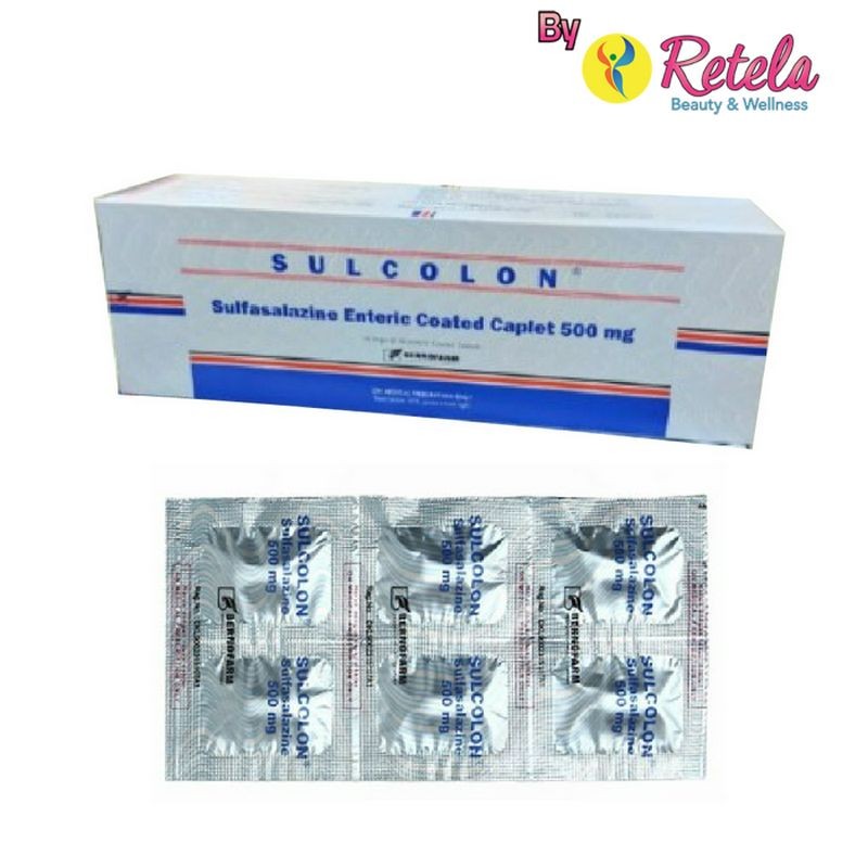 Jual SULCOLON 500MG 1 STRIP 10 TABLET | Shopee Indonesia