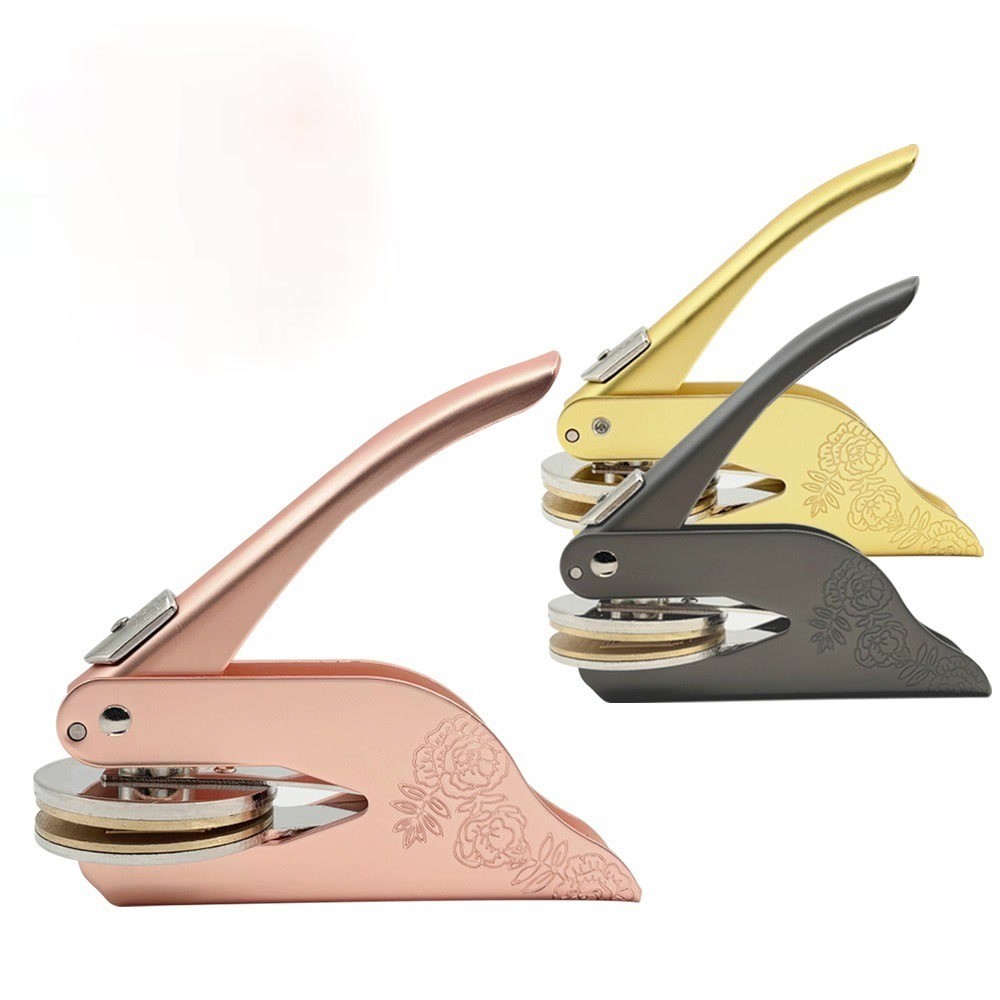 Jual Envelope Embosser Stamp Customized Wedding Book Private Seals ...