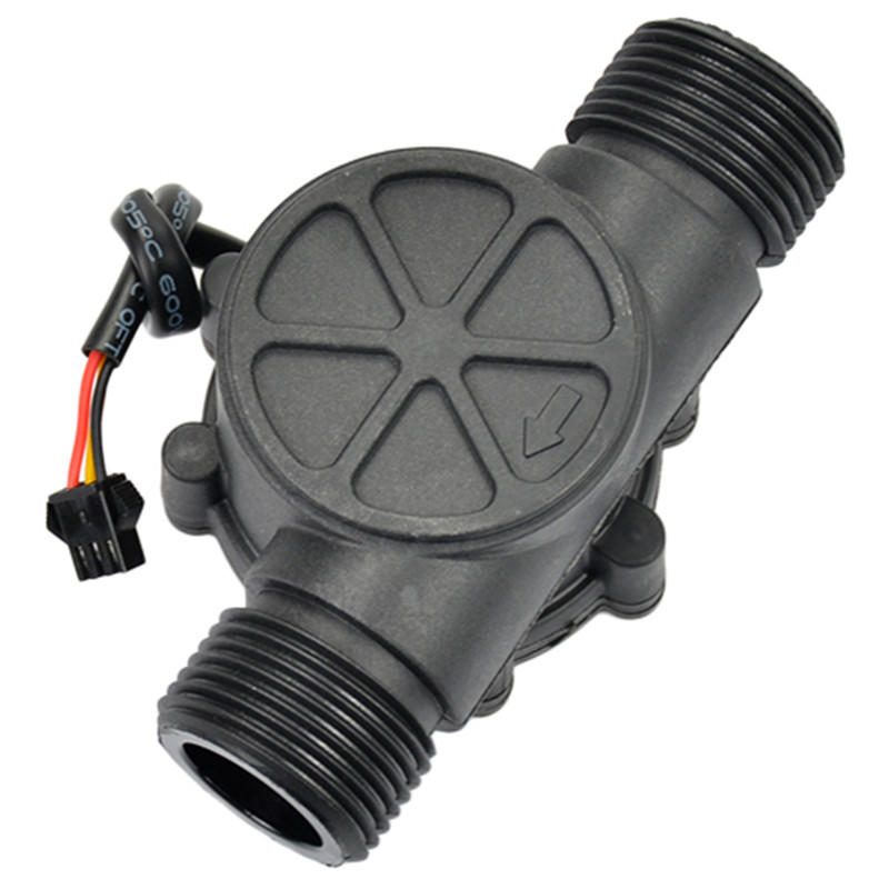 Jual 1Pcs Water Flow Sensor DN25 DC3.5-24V 1 Inch 2-100L/Min Hall ...
