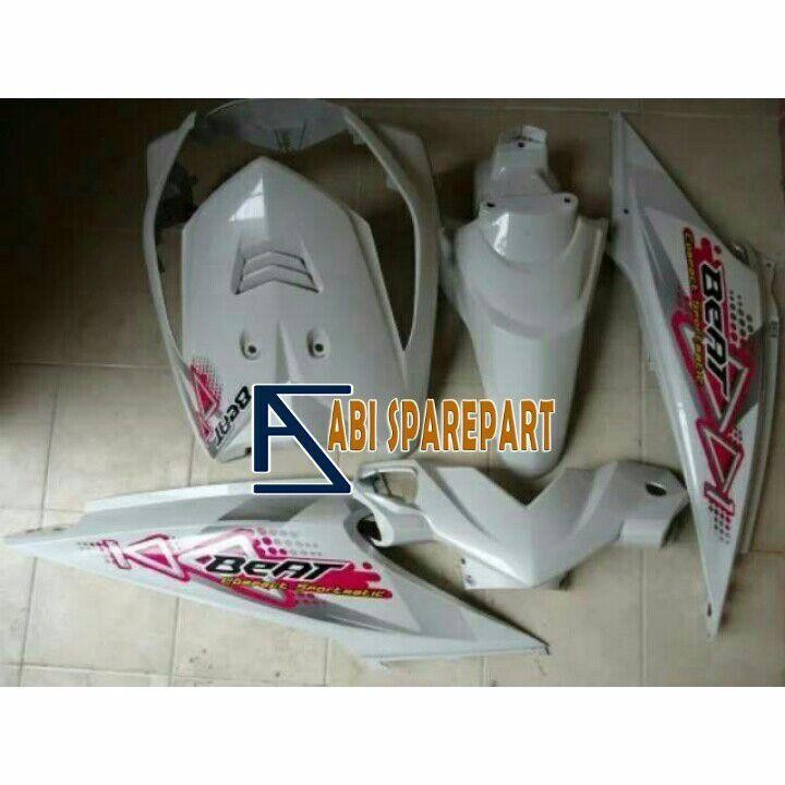 Jual FULL BODY HALUS HONDA BEAT KARBU WARNA PUTIH (no striping ...