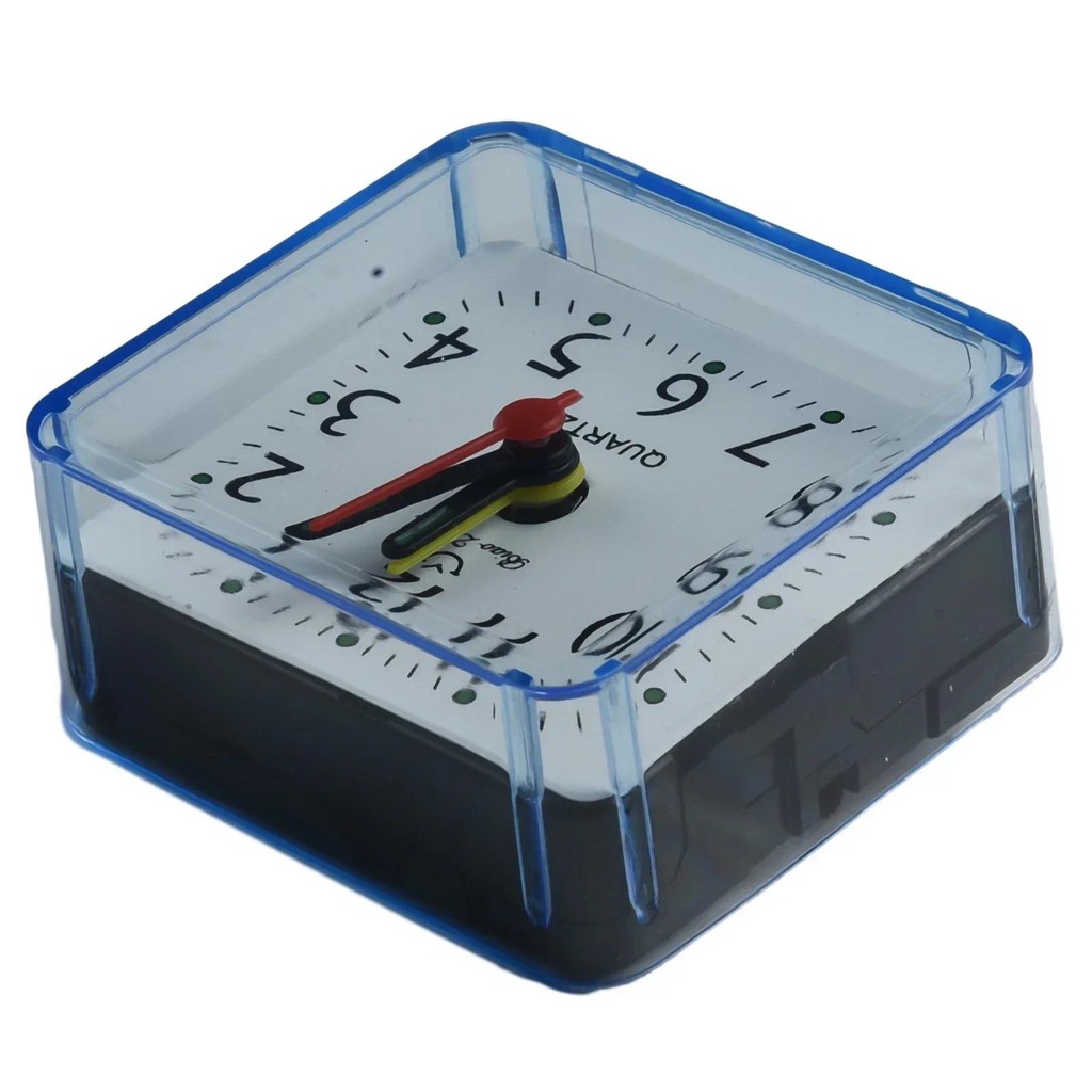 Jual Square Alarm Clock Small Alarm Electronic Bed Compact Travel Clock ...