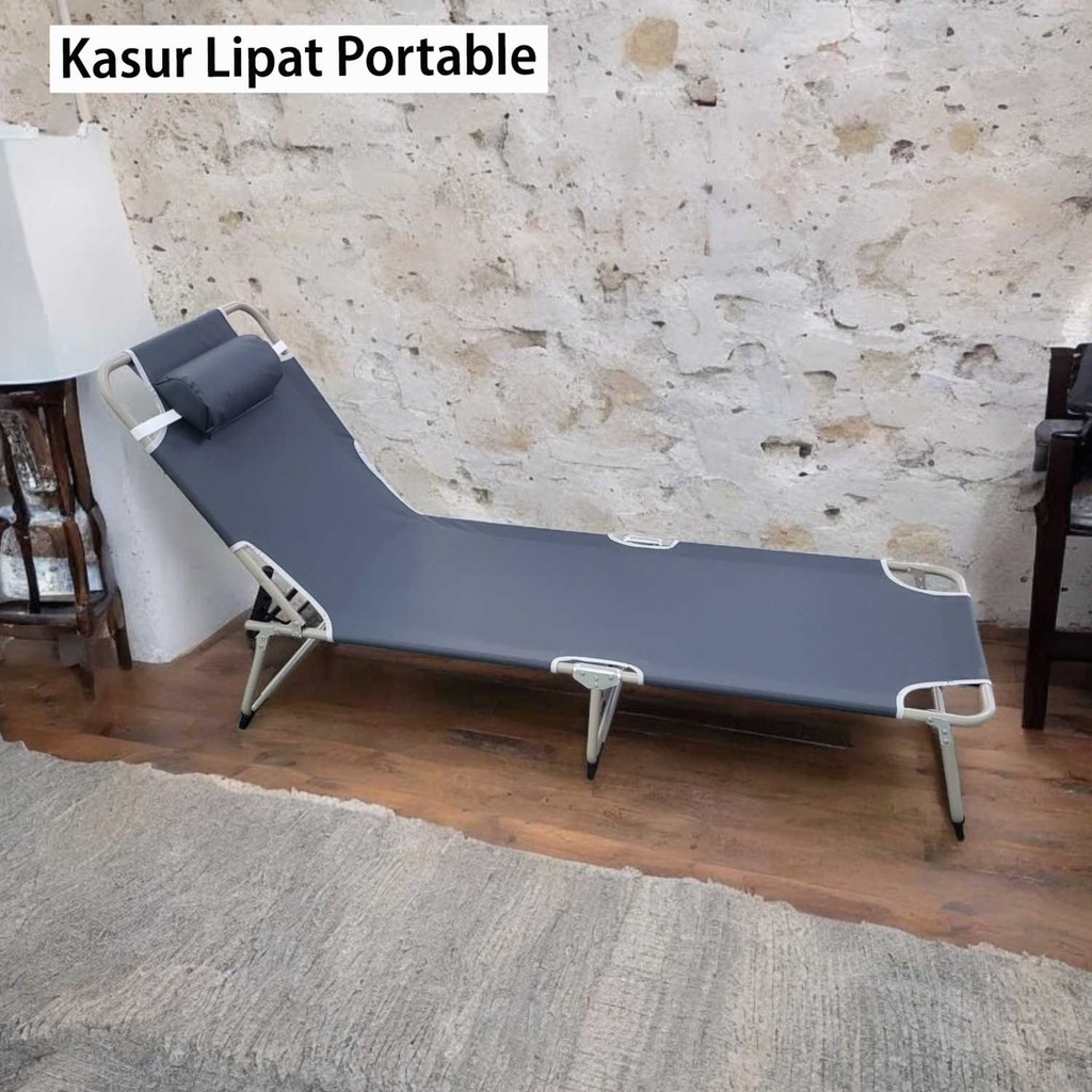 Jual Kasur Lipat Adjustable Portable Folding Escort Bed / Matras Lipat ...