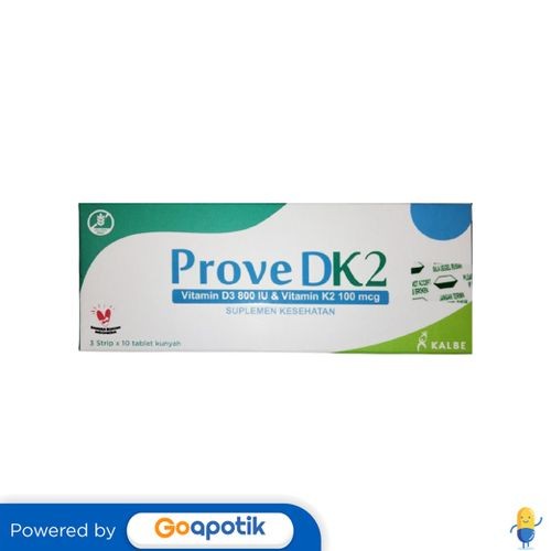 Jual Prove Dk2 Box Isi 30 Tablet | Shopee Indonesia