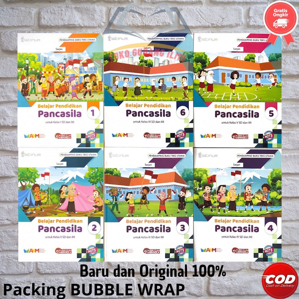 Jual Platinum Buku Pendidikan Pancasila Kelas 1 2 3 4 5 6 SD/MI Edisi Kurikulum Merdeka Penerbit ...