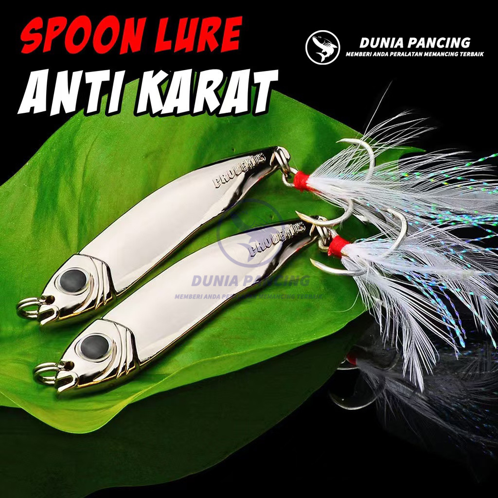 Jual Umpan Pancing Metal Jig Chrome Silver Drag Metal Cast Slim dengan Treble dan Assist Hook ...