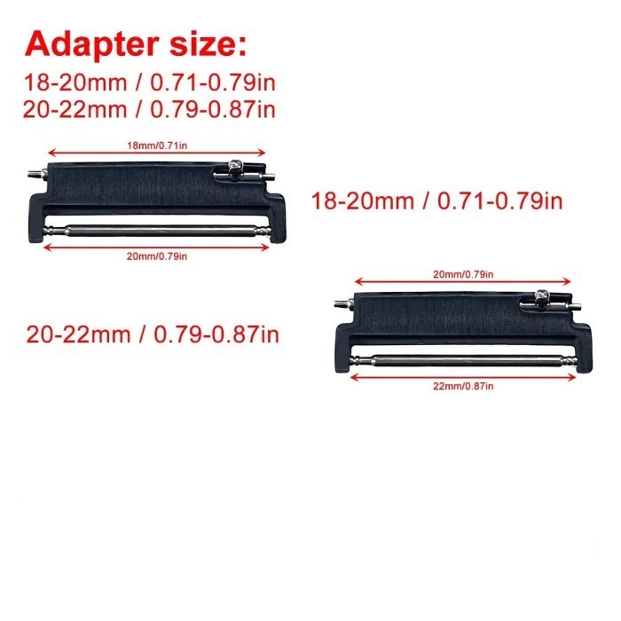 Jual Adaptor Strap Jam Tangan Smartwatch Quick Release Pin Connector ...