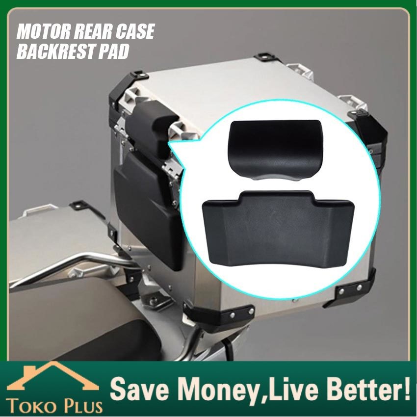 Jual 2Pcs Backrest Back Rest atau Busa Sandaran Bantalan Motor Untuk Top Box Aluminium Universal ...