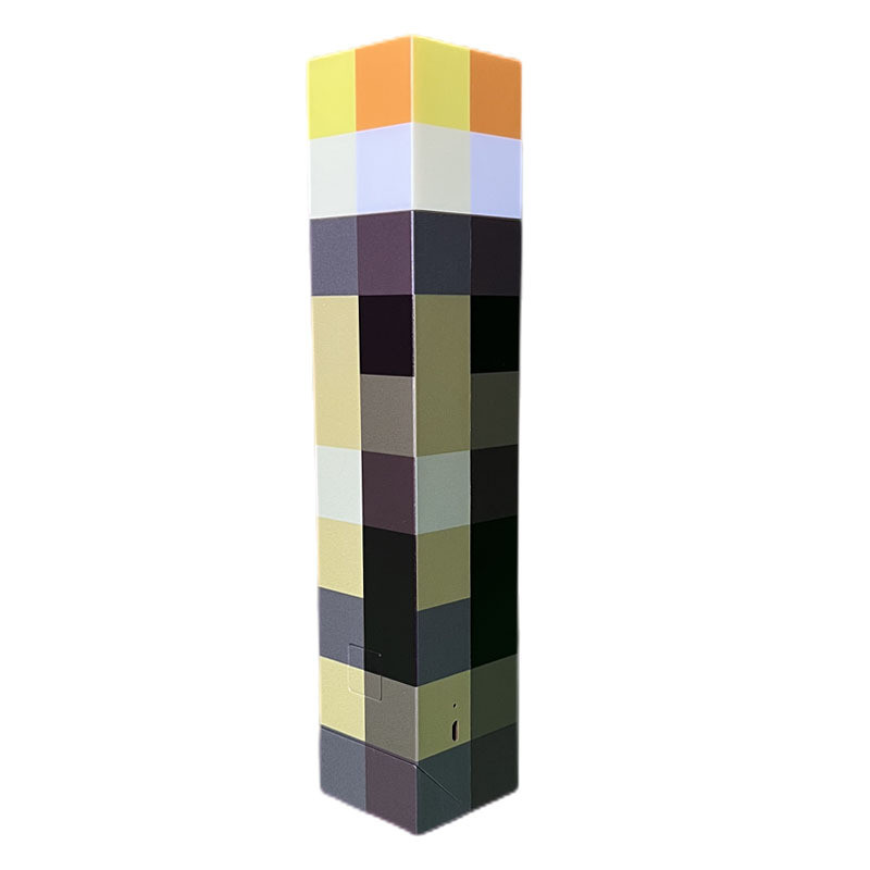 Jual Lampu Mine craft - Minecraft Torch - 4 Warna - Finishing Frosted ...