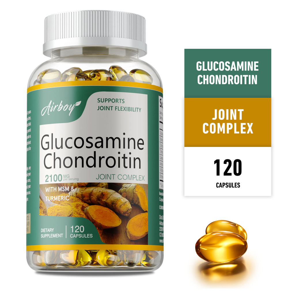 Jual Airboy - Glukosamin Kondroitin dengan MSM, Kunyit - untuk ...