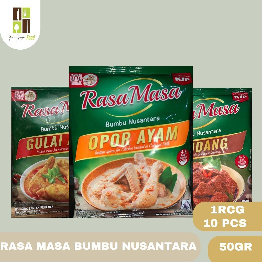 Jual Kara Rasa Masa Bumbu Nusantara/Bumbu Gulai Ayam/Bumbu Opor Ayam ...