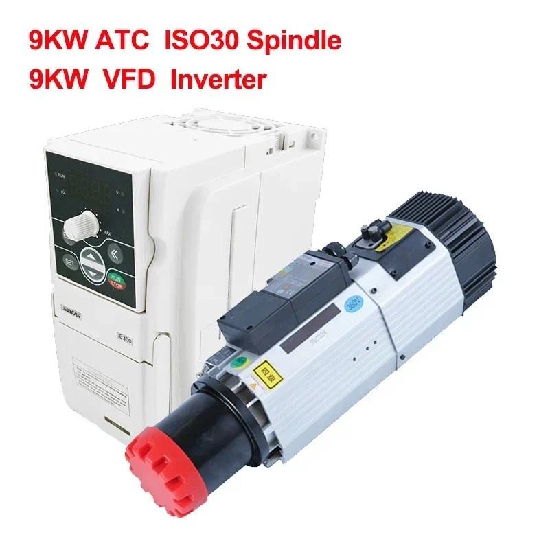 Jual Automatic Tool Change Spindle 9kw ATC Spindle ISO30 Air Cooled ...