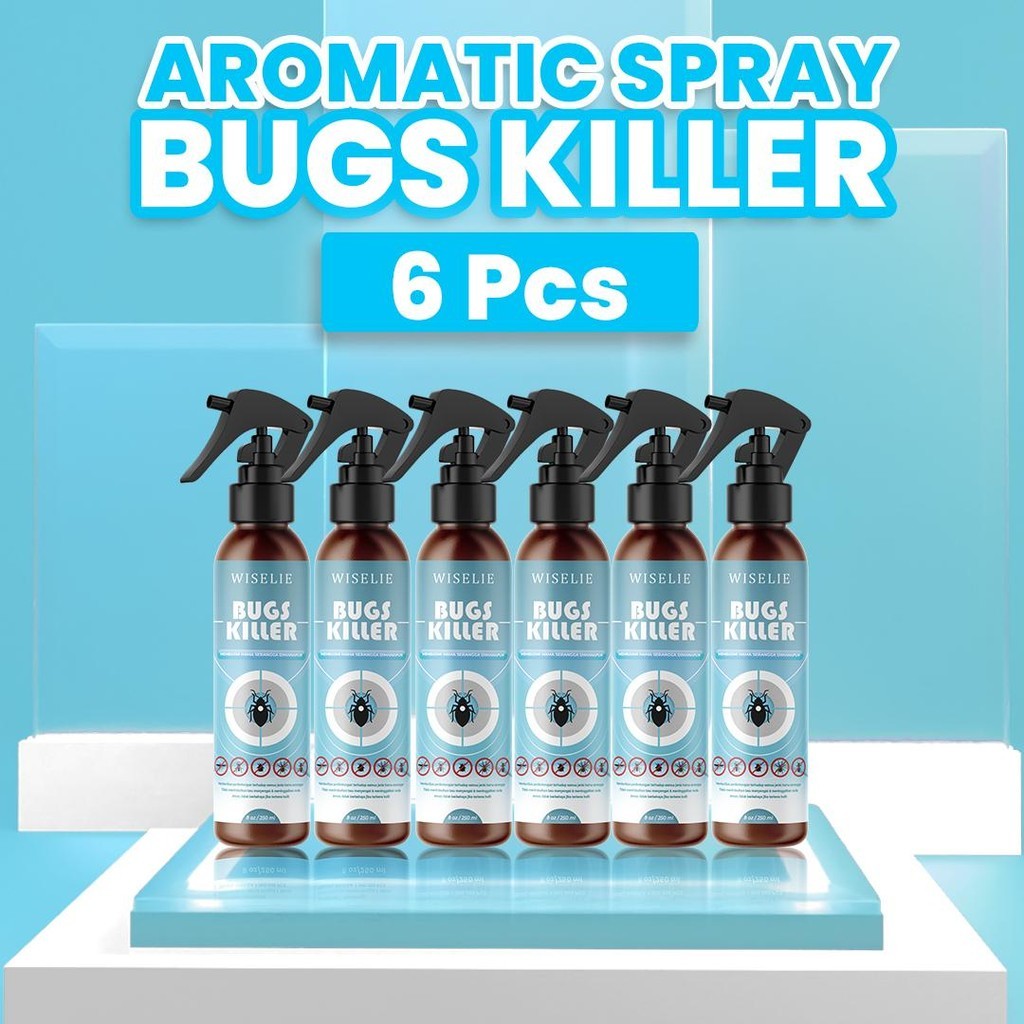 Jual PAKET 6 PCS Cairan Pembasmi Serangga Bugs Killer Organik Bahan Alami Pembunuh Serangga ...