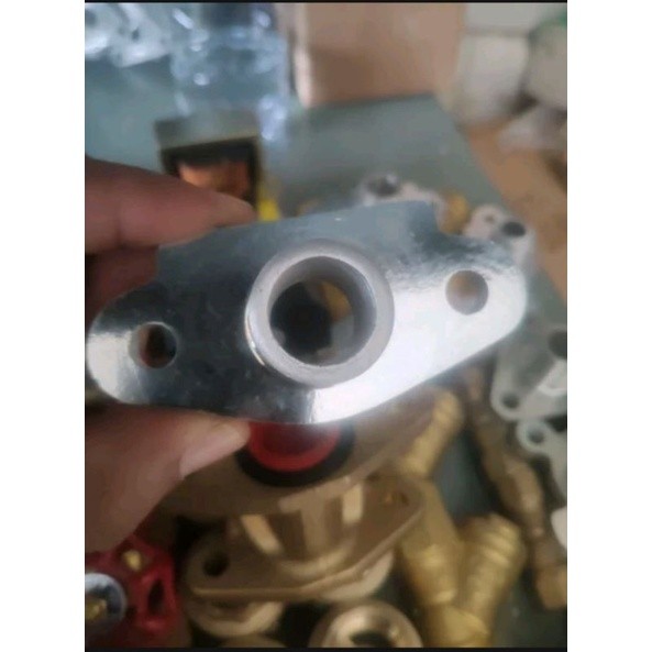 Jual Flange Fleng Selenoid Double Valve 2 Katub SPBU | Shopee Indonesia