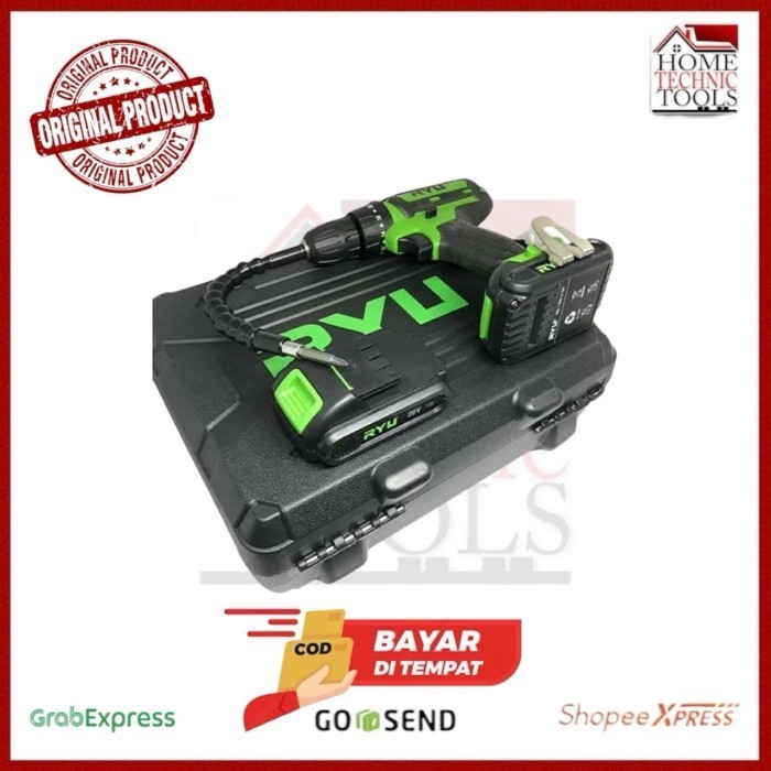 Jual RYU RCI20V CORDLESS IMPACT DRILL 20 VOLT / MESIN BOR CORDLESS RCI 20V | Shopee Indonesia