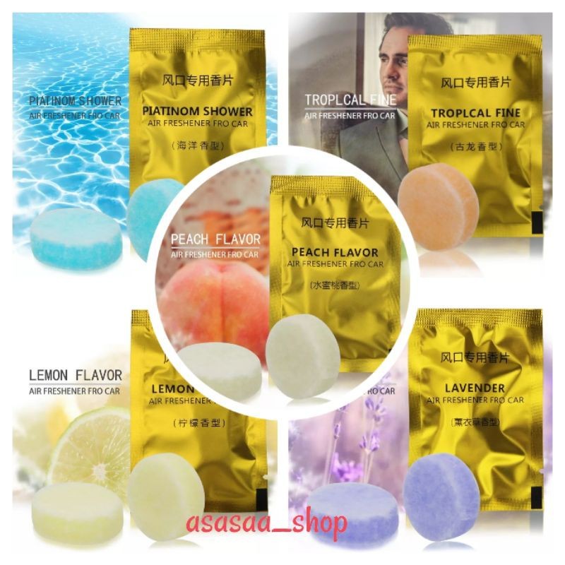 Jual Klip Parfum Ventilasi AC Mobil - Refil isi ulang Parfum AC ...