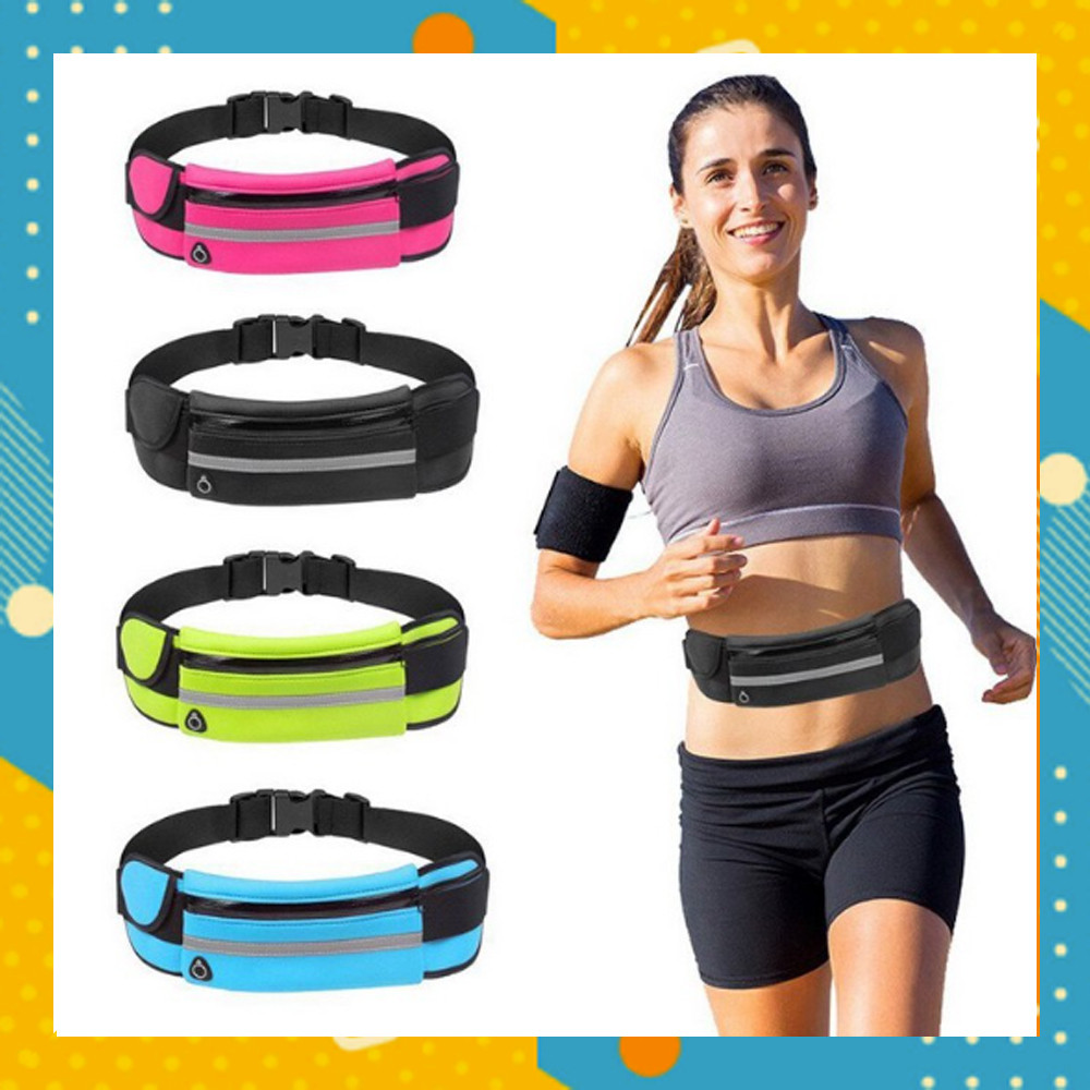 Jual Tas PINGGANG LARI Fitness Gym Olahraga Jogging Sepeda HP Dompet ...