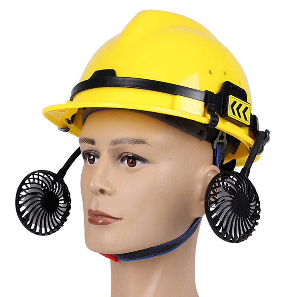 Jual Portable Fan for Safety Helmet Hard Hat Fan Ventilation Cooling ...