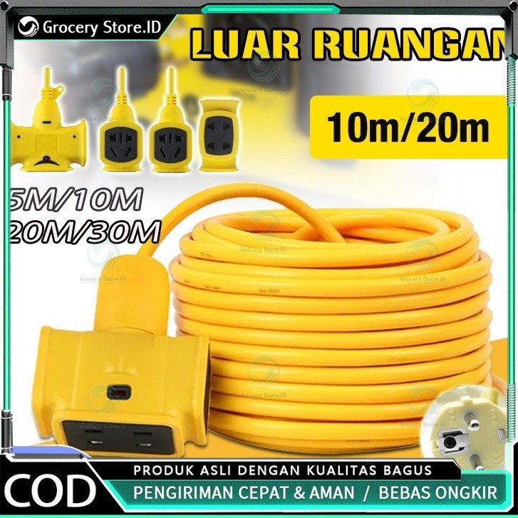 Jual 30m mtr Kabel Ekstensi 1.5 mm Cable Extension Sambungan Kabel ...