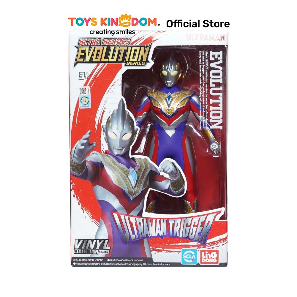 Jual Toys Kingdom Ultraman Action Figure Ultra Heroes Trigger Toys Kids ...