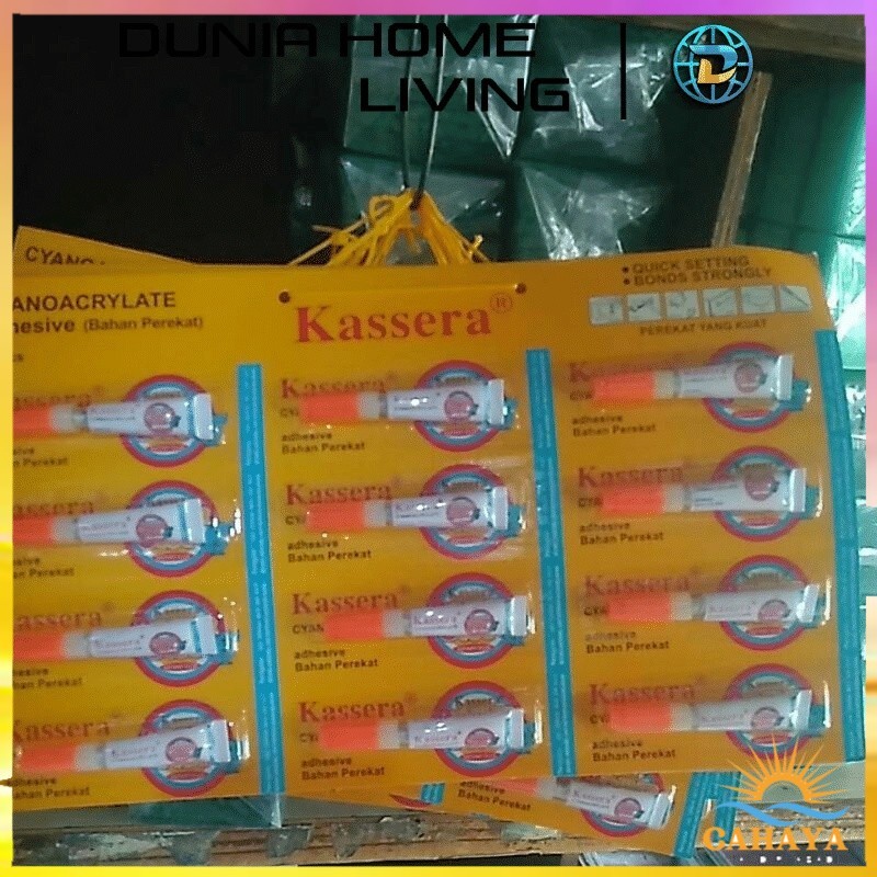 Jual CAHAYA MANDIRI ABADI6 Lem Power Glue Kassera / Lem Perekat / Lem ...