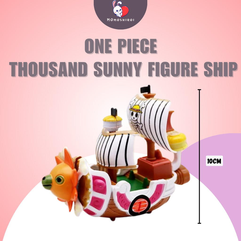 Jual Miniatur Kapal One Piece Thousand Sunny 10CM Figure Ship Bajak ...