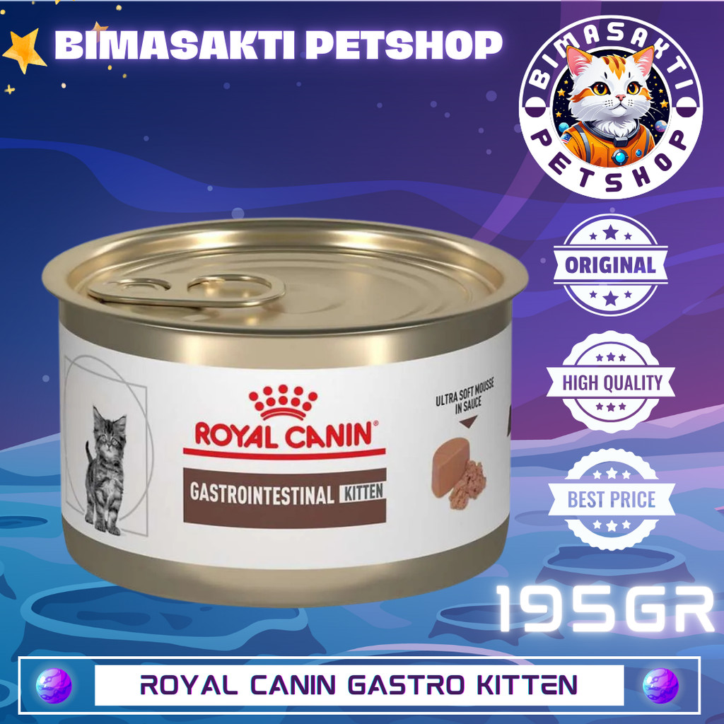 Jual Royal Canin Gastro Intestinal Kitten Canned 195gr | Shopee Indonesia