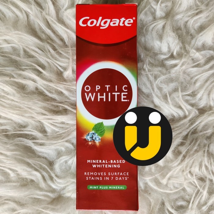 Jual Colgate Optic White Mint Plus Mineral 100 Gram Toothpaste Pasta ...
