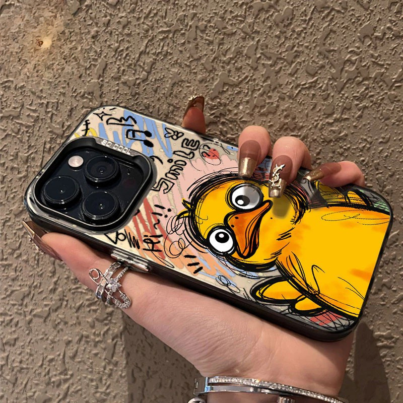 Jual Casing ponsel perak IMD bebek grafiti keren cocok untuk Redmi 9 9A 9C/10A 10C 10 Pro 10/10s ...