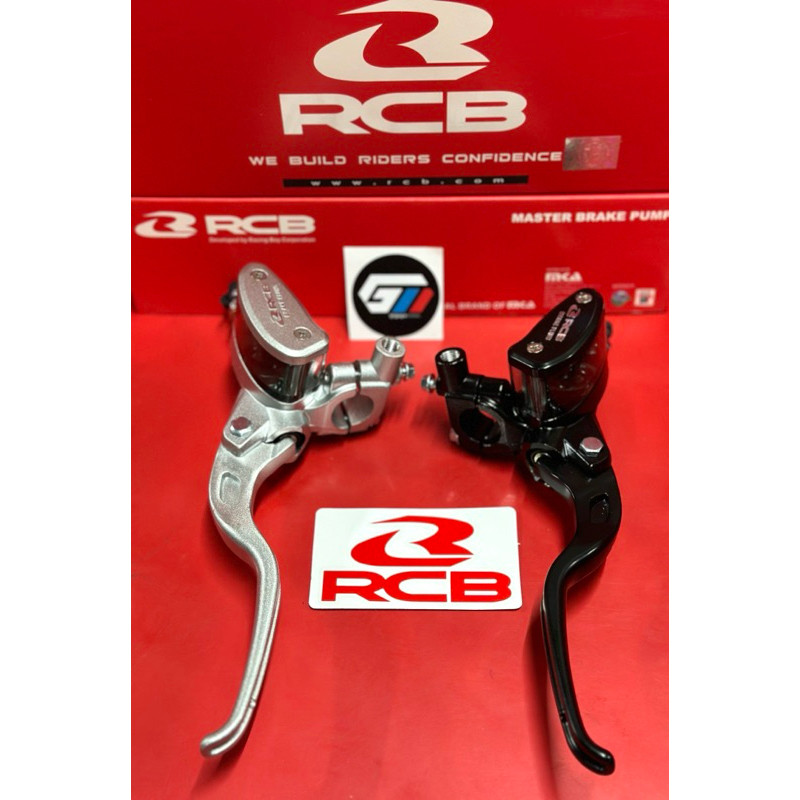 Jual LAGI PROMO!! Master rem RCB oval kanan atau kiri 14mm 14 mm E2 hitam silver ORIGINAL ...