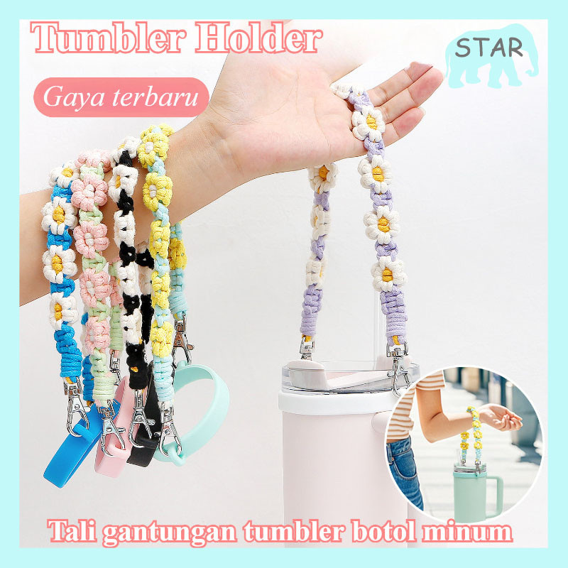 Jual READY-Gantungan Botol tumbler bahan karet silicone untuk tali ...