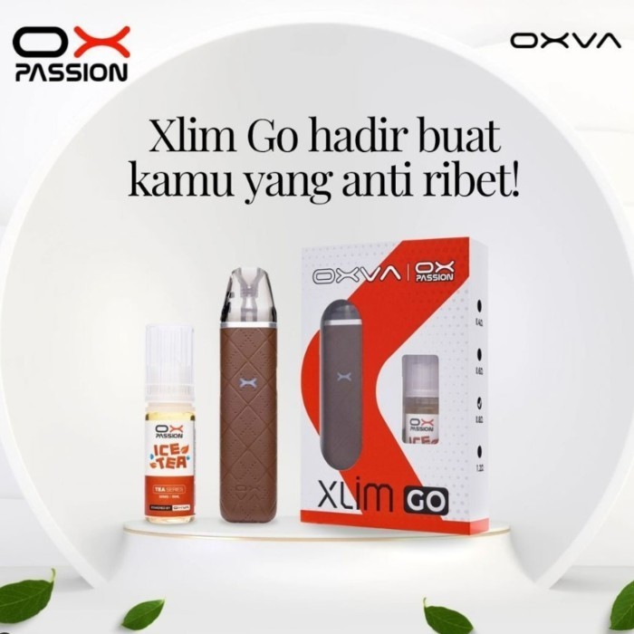 Jual Oxva Xlim Go Pod Kit + OX Passion Ice Tea Salt Nic 15mL by Oxva ...