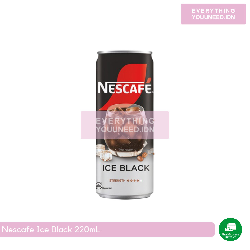 Jual Nescafe Ice Black 220mL | Shopee Indonesia